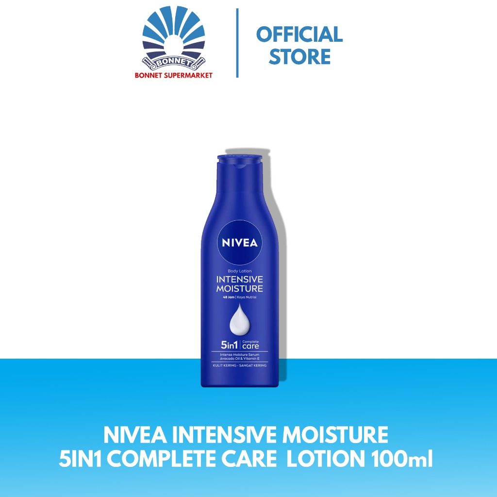 Jual Nivea Intensive Moisture 5in1 Complete Care Lotion 100ml 8999777000004 | Shopee Indonesia