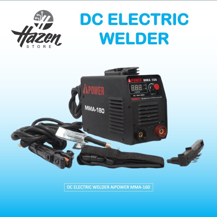 Jual MESIN LAS Listrik DC ELECTRIC WELDER AIPOWER MMA-160 by HAZENstore ...