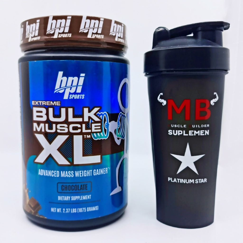 Jual BPI Bulk Muscle XL 2,37 lbs Lean Mass Protein Gainer Bulking Clean ...