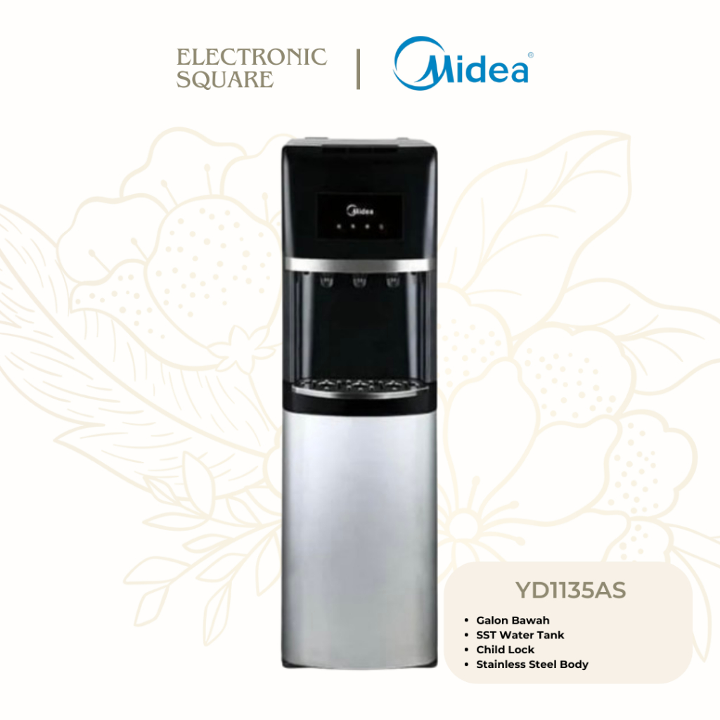 Jual Dispenser MIDEA YD1135AS Galon Bawah Low Watt | Shopee Indonesia