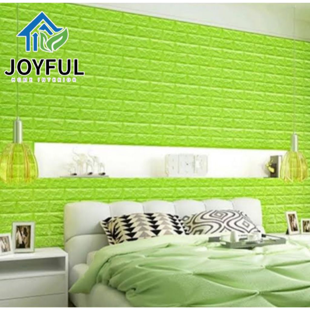 Jual Joyful Home Interior - Wallfoam 3D Bata - Paket - TEBAL 3MM ...