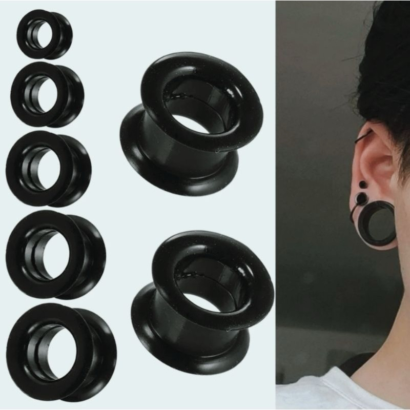 Jual Anting Piercing Ear Plug Telinga Pria Dan Wanita Stainlise style ...