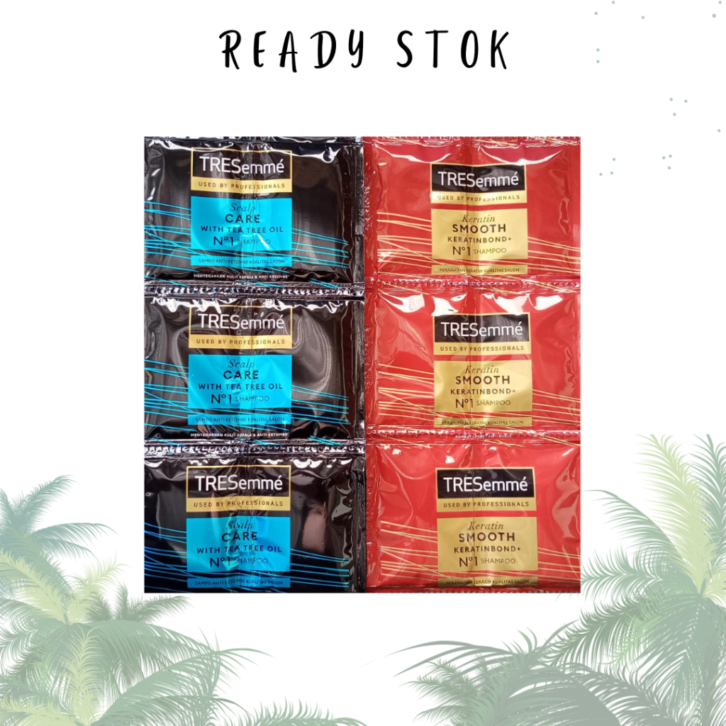Jual SHAMPO Tresemme KEMASAN SACHET 12X10ml (RENCENG) | Shopee Indonesia