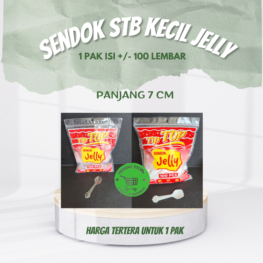 Jual Sendok Jelly Pudding Es Krim STB Kecil Isi 100 Pcs | Shopee Indonesia
