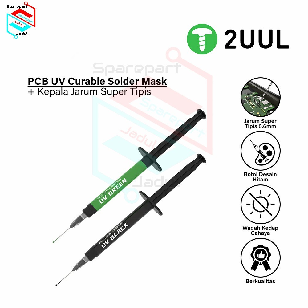 Jual CAT PCB 2UUL SC53 PCB UV GREEN Curable Solder | Shopee Indonesia