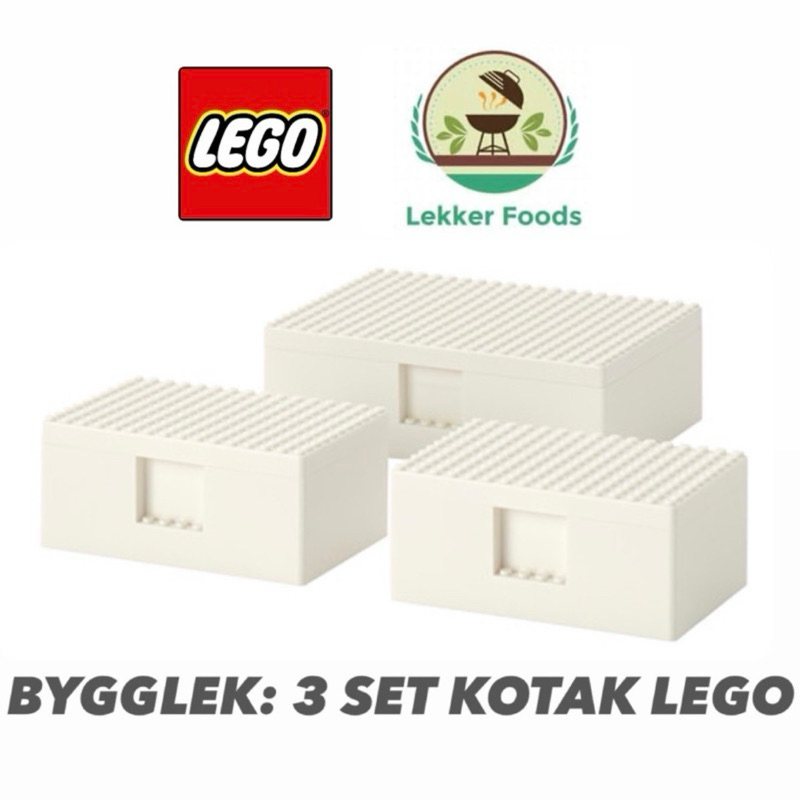 Jual Kotak Mainan Brick Set Balok Bygglek (dengan penutup) | Shopee ...