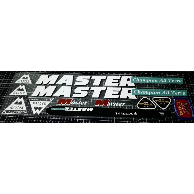 Jual sticker sepeda MASTER & MAESTRO ALL TERRA | Shopee Indonesia