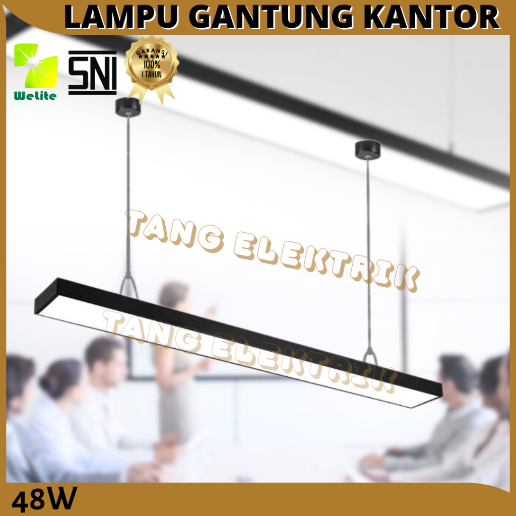 Jual Lampu Gantung LED Lampu Office Gantung LED 48W Lampu Plafon LED ... Jual Lampu Gantung LED Lampu Office Gantung LED 48W Lampu Plafon LED ...
