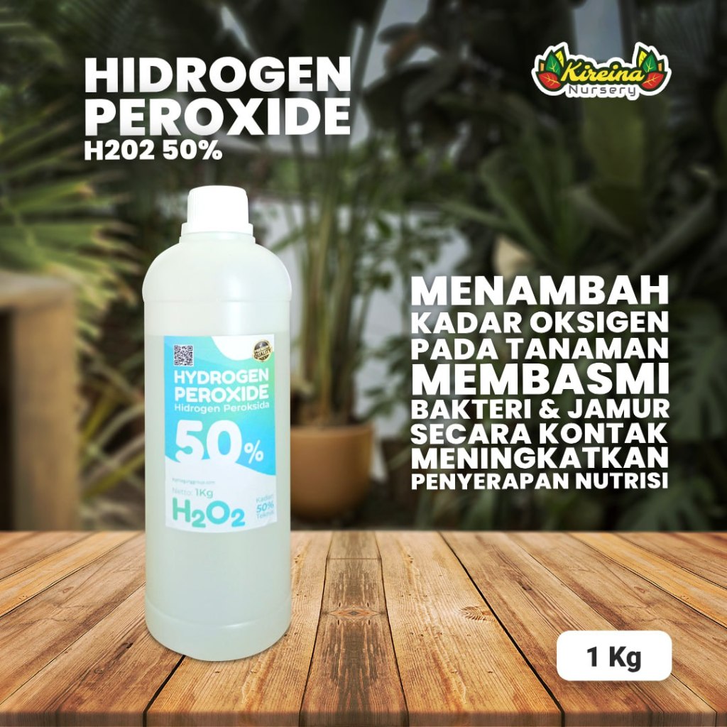 Jual Hidrogen Peroksida H2O2 Kadar 50% 1 Kg | Shopee Indonesia