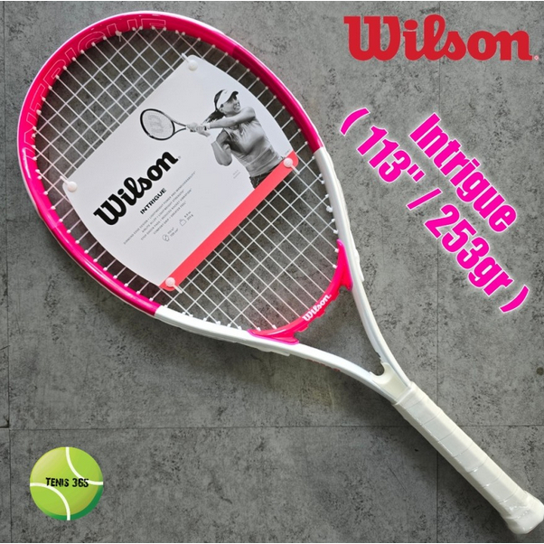 Jual LIMITED PROMO Raket Tenis Wilson Intrigue 113 PINK - (253gr / 113 ...