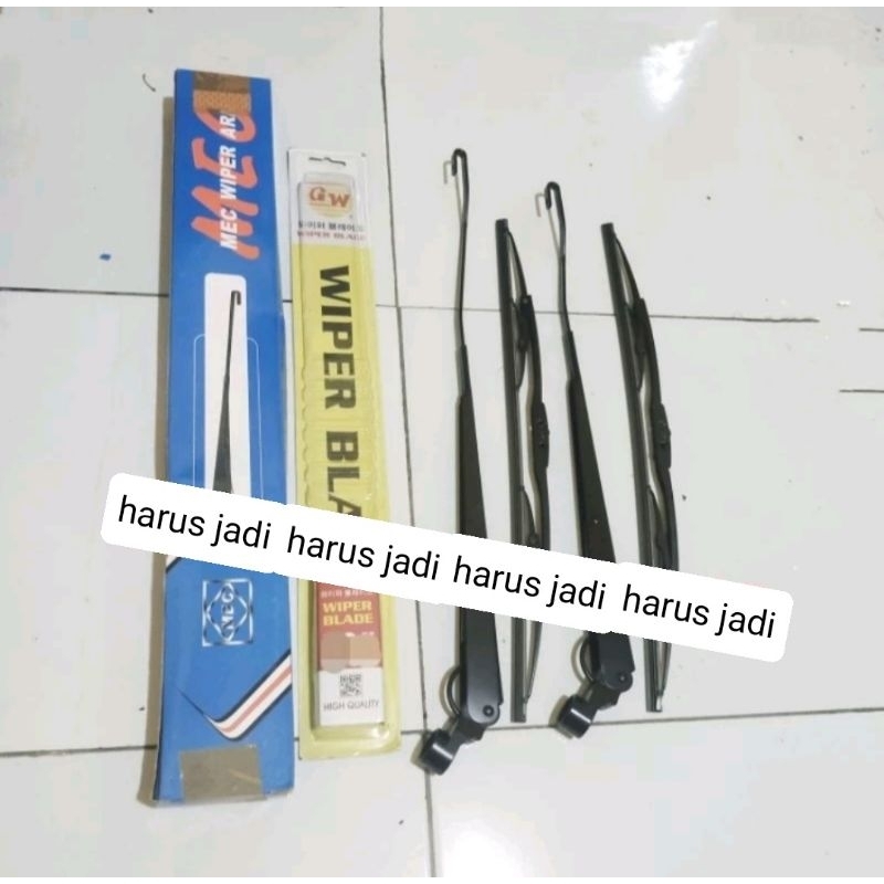 Jual tangkai gagang wiper plus karet wiper Dyna saurus dan Hino dutro ...