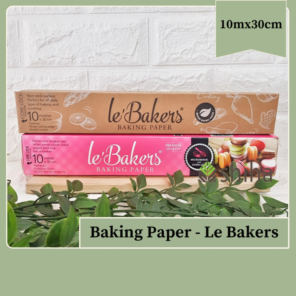 Jual Baking Paper Le Bakers 10m x 30cm|Brown Baking Paper Le Baker ...