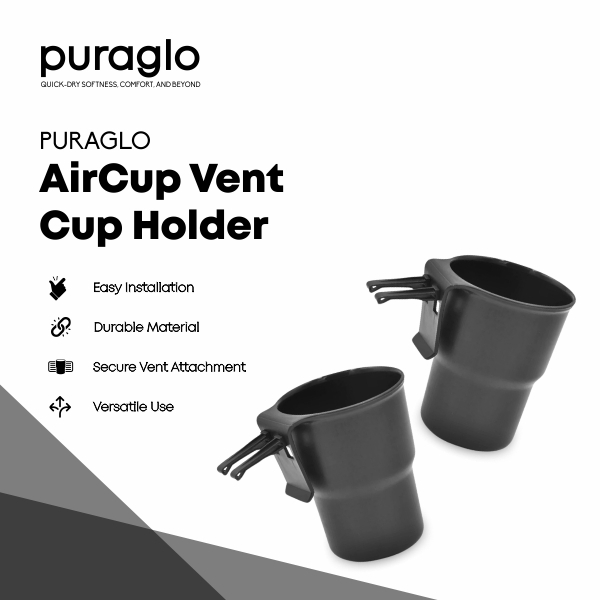 Jual Puraglo AirCup Vent Cup Holder - Organizer Tempat Botol Minum ...