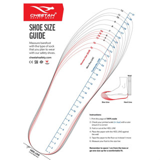 Jual Cheetah Sepatu Safety Kerja Reflex 8084 Bold Red Solegard Original ...