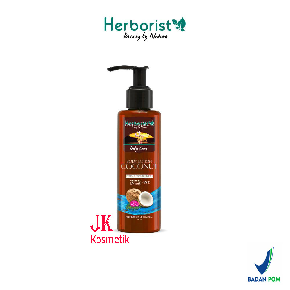 Jual Herborist Body Lotion Coconut 145 ml - Aroma Kelapa | Shopee Indonesia