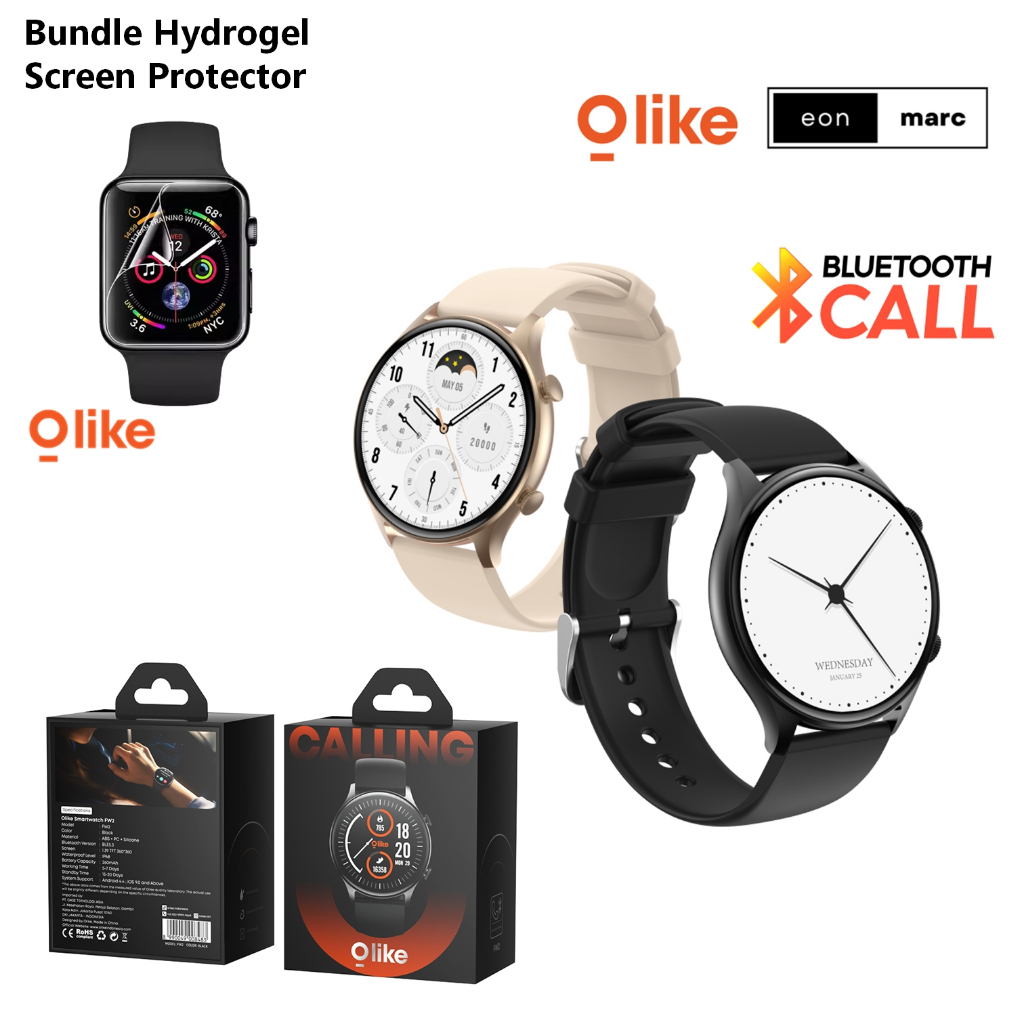 Jual OLIKE FW2 Jam Tangan Smartwatch Bluetooth Call | Waterproof IP68 ...