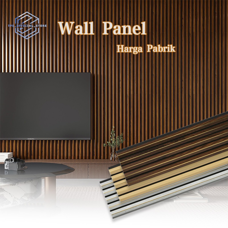 Jual Wall Panel PVC / Panel Dinding Motif Kayu / 15CM x 290CM x 1CM ...