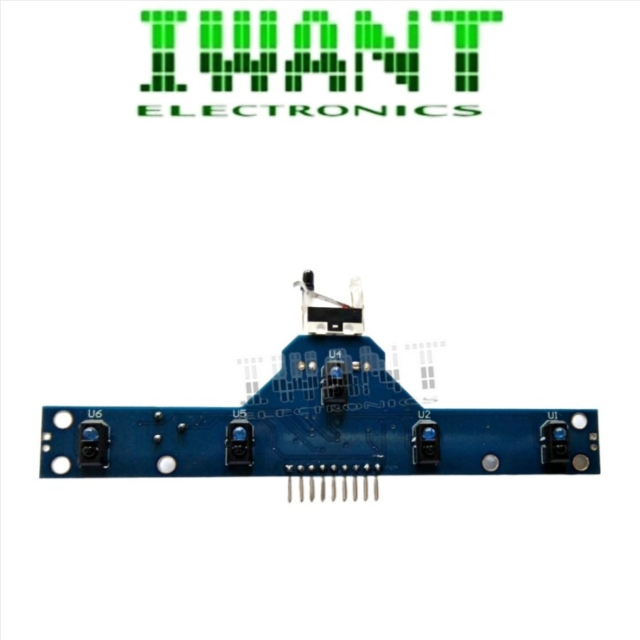 Jual TCRT5000 Tracking Line 5 Sensor Line Follower 5 Sensor | Shopee ...