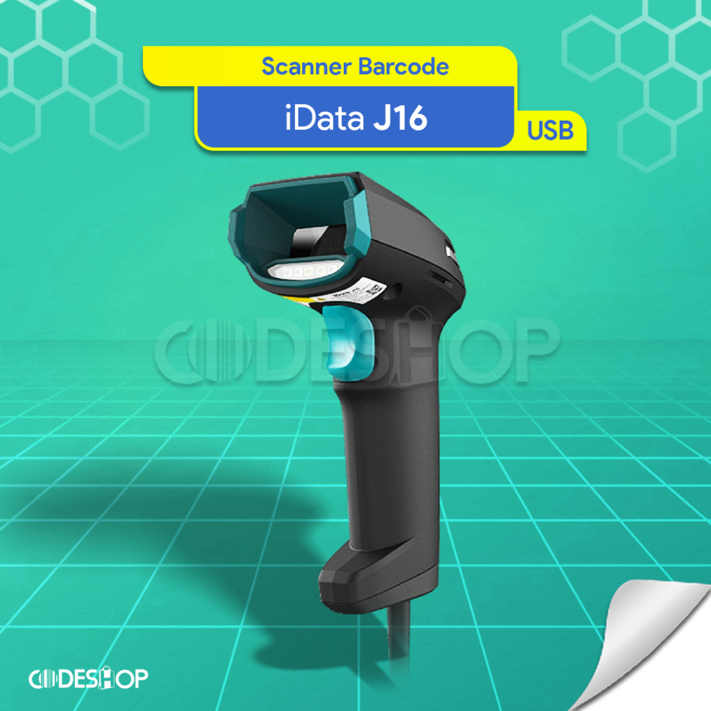 Jual Scanner Barcode 1D 2D iData J16 Imager USB Pemindai Barcode | Shopee Indonesia