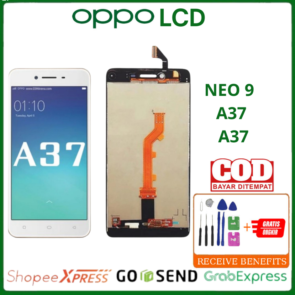 Jual LIVE DISCOUNT [ORIGINAL] LCD OPPO NEO 9 A37 A37F FULLSET ...