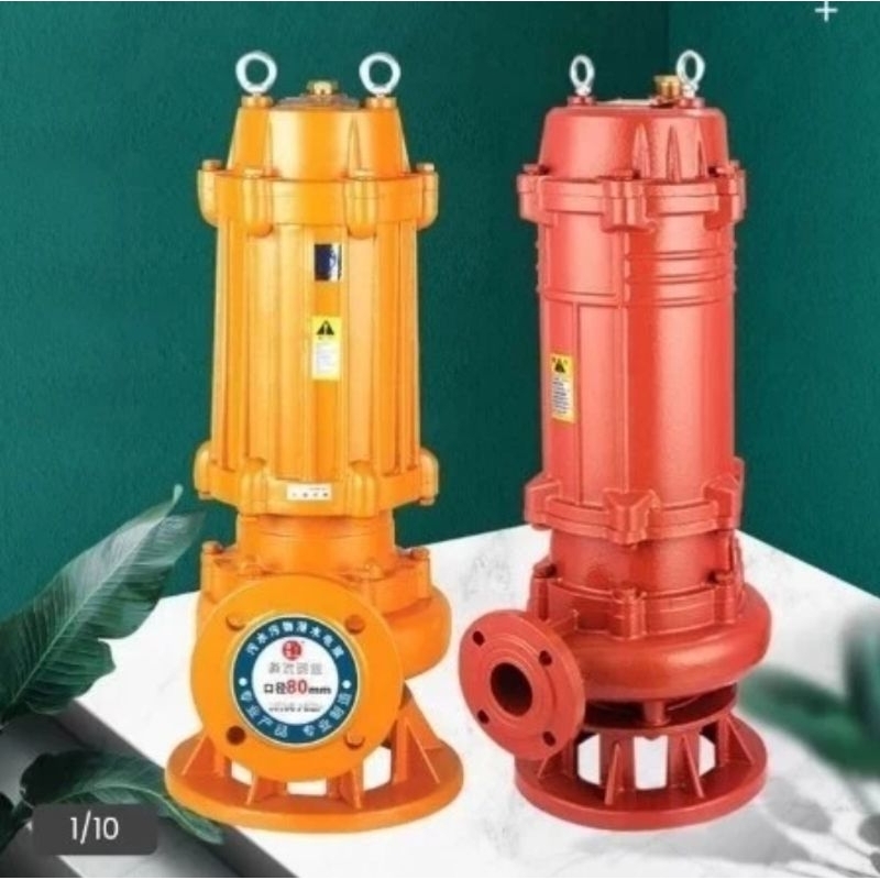 Jual Pompa Celup Air Kotor / Submersible Sewage Pump Merk GinPump 50WQ ...