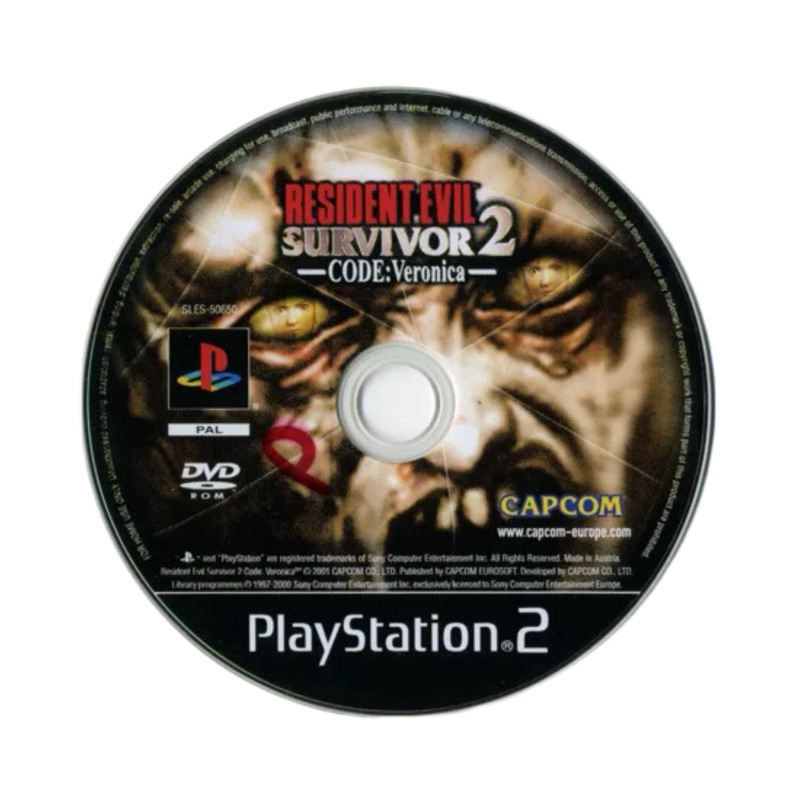 Jual RESIDENT EVIL SURVIVOR 2 CODE: VERONICA GAME PS 2 PLAYSTATION 2 ...