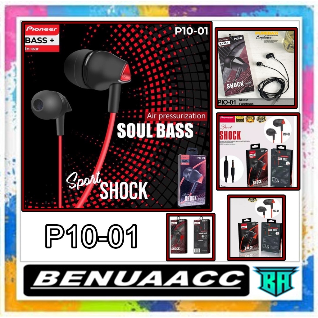 Jual (ba) Hf headset Pioneer P10-01 | Shopee Indonesia