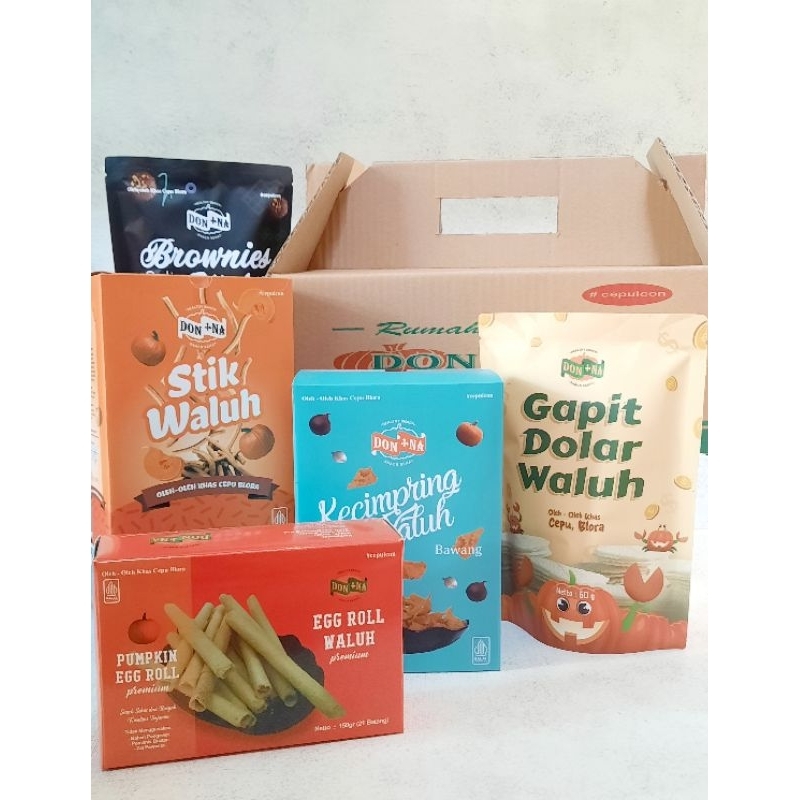 Jual Hampers Aneka Snack (B) DONNA Healthy Snack Oleh-oleh Khas Cepu ...