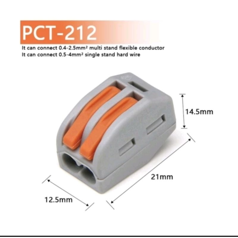 Jual Terminal Block PCT-212 Penyambung Kabel Listrik | Shopee Indonesia