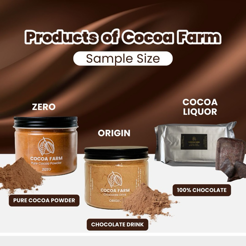 Jual Cocoa Farm Sample Pure Cocoa Powder Cocoa Liquor Chocolate Drink ...