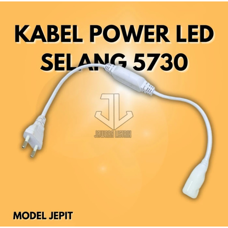 Jual KABEL POWER LED SELANG 5730 MODEL JEPIT AC 220V | Shopee Indonesia