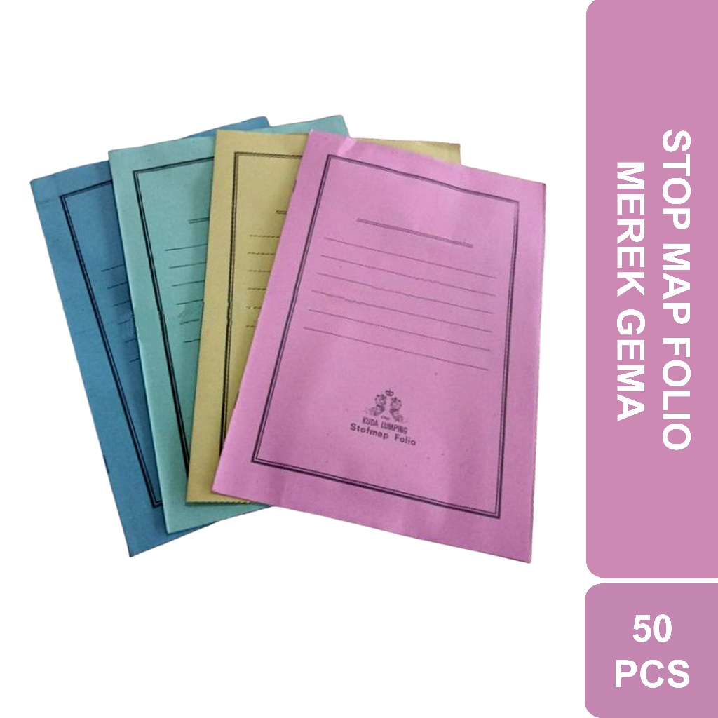 Jual STOP MAP KERTAS FOLIO | 1 PACK ISI 50 PCS | Shopee Indonesia