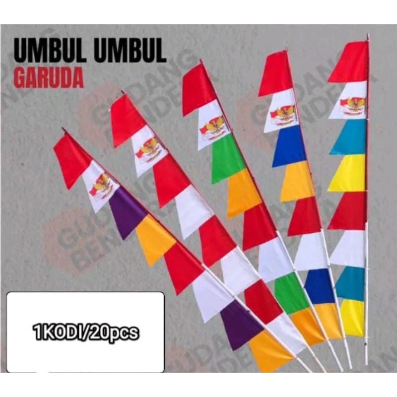 Jual BENDERA UMBUL - UMBUL GARUDA | Shopee Indonesia