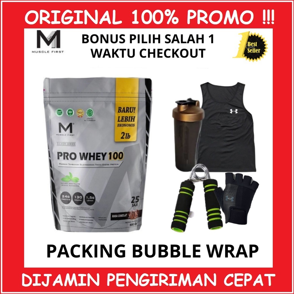Jual [ORIGINAL] MUSCLE FIRST M1 PRO WHEY 100 MUSCLEFIRST PRO ...