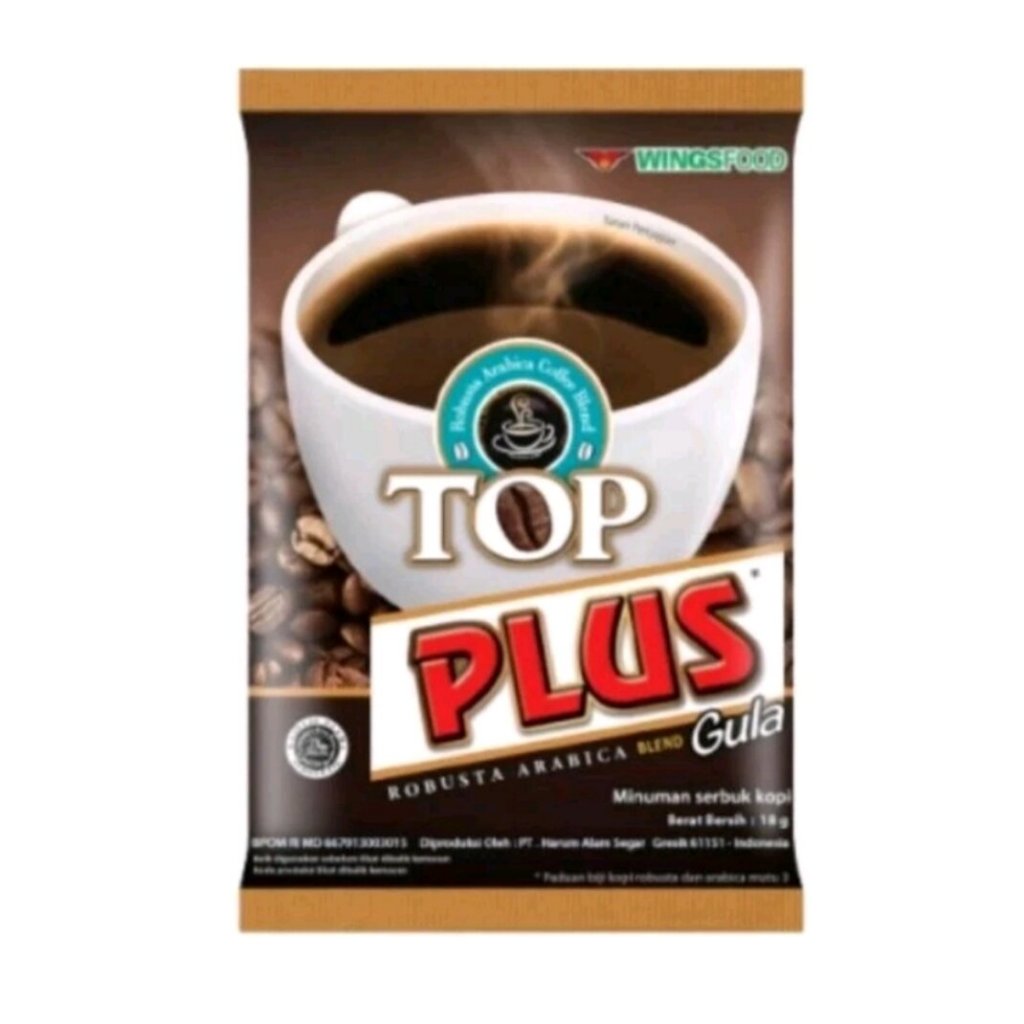 Jual Top Coffe Kopi Plus Gula 18gr ( 10 SACHET X 18 GR ) | Shopee Indonesia
