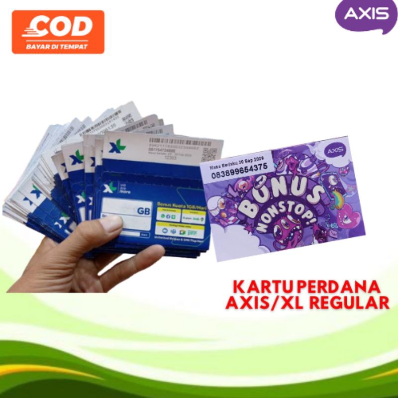 Jual Kartu Perdana XL/AXIS Regular SEGEL | Shopee Indonesia