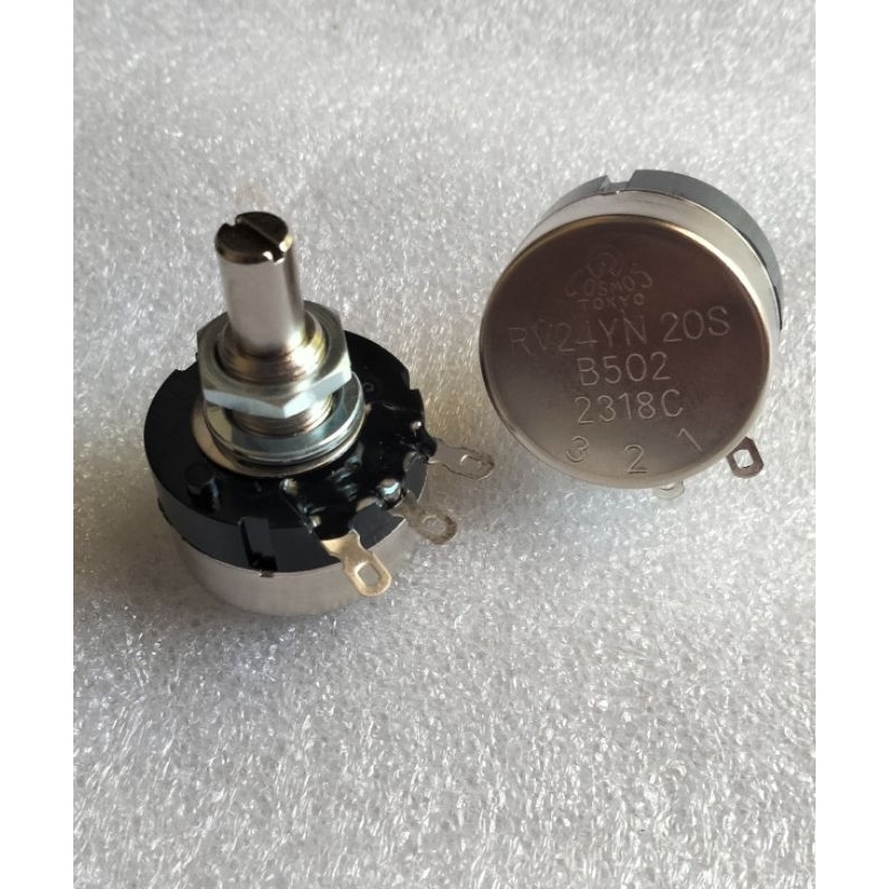 Jual Potensiometer Potensio Cosmos Tokyo B502 (5k) RV24YN 20S | Shopee ...