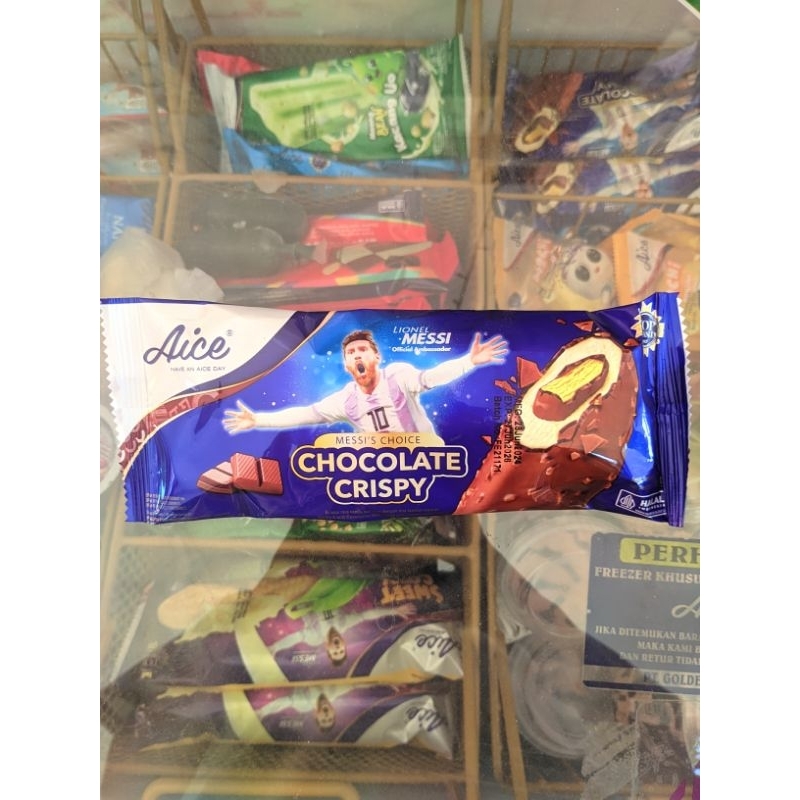Jual PROMO Es Krim Aice Coklat Krispy Chocolate Crispy - 1 Pcs | Shopee ...