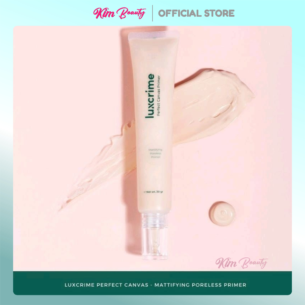 Jual LUXCRIME Perfect Canvas Mattifying Poreless Primer | Shopee Indonesia
