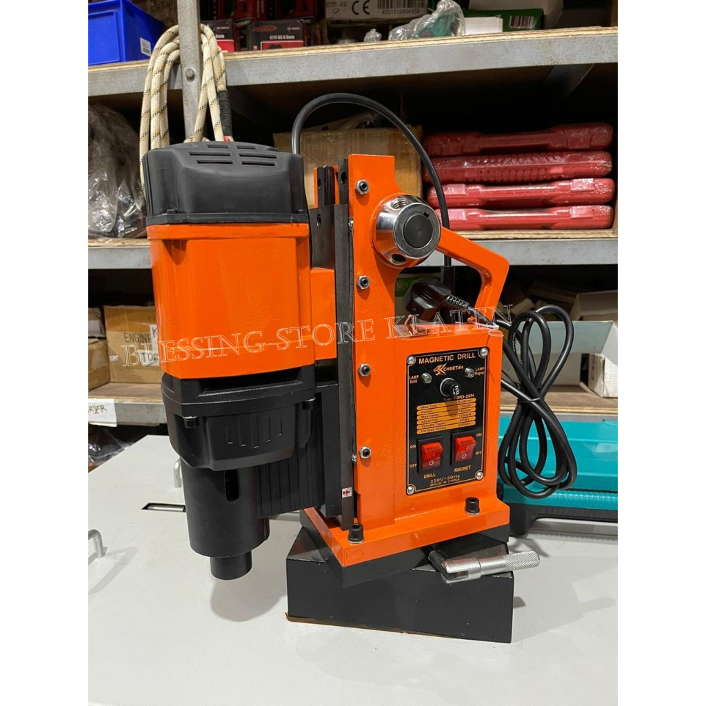 Jual MESIN BOR MAGNET RMD-28N / MAGNETIC DRILL CHEETAH RMD-28N / MESIN ...