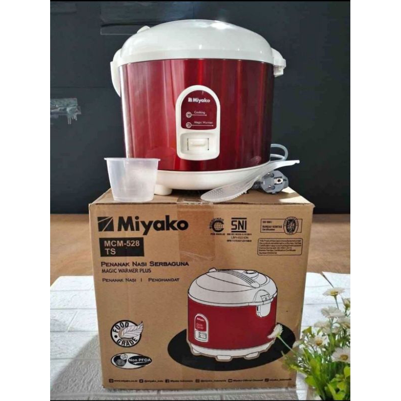 Jual Miyako MCM-528 Rice Cooker / Magic Com (1,8 L) | Shopee Indonesia
