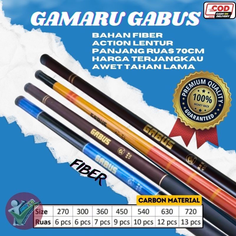 Jual Tegek GAMARU GABUS spek lentur berbahan fiber | Shopee Indonesia