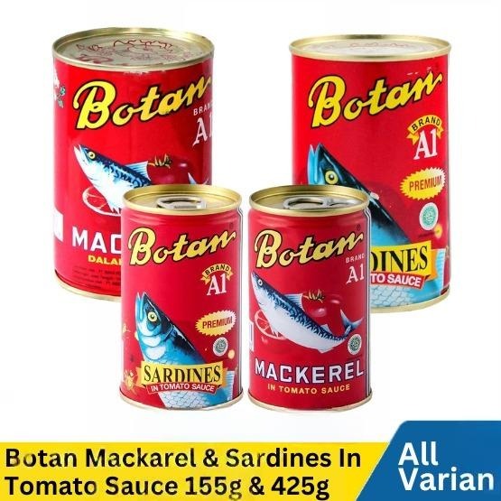 Jual Botan sarden Sardines Premium 155gr | Shopee Indonesia