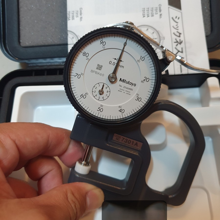 Jual Thickness Gauge, Dial Thickness Gauge Mitutoyo 7301 Dial Thickness ... Jual Thickness Gauge, Dial Thickness Gauge Mitutoyo 7301 Dial Thickness ...