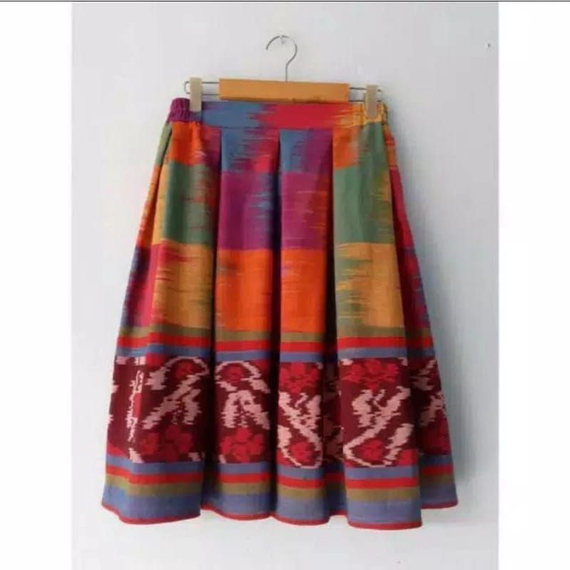Jual BAJU TENUN WANITA,ROK WIRU LIPIT, ROK TENUN WANITA | Shopee Indonesia