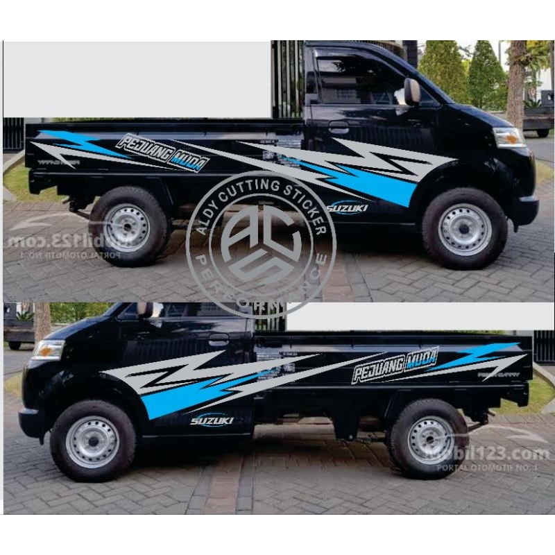 Jual STICKER STICKER CUTTING MOBIL PICK UP MEGA CARRY APV READY STOCK ...
