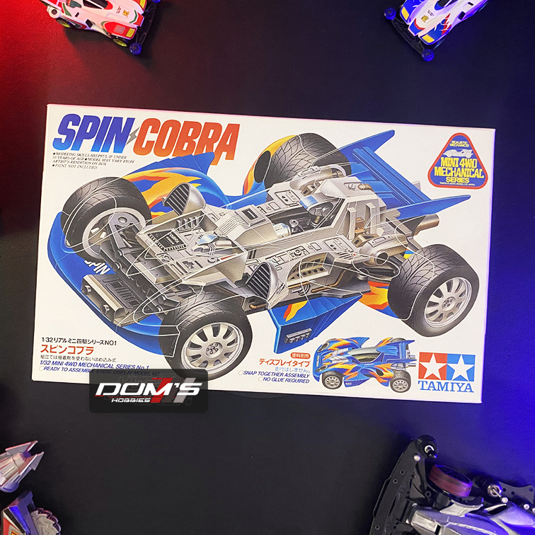 Jual TAMIYA 95567 SPIN COBRA - BOX KOMIK - MECHANICAL SERIES | Shopee ...