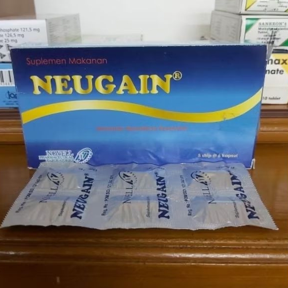 Jual NEUGAIN STRIP 6 KAPSUL | Shopee Indonesia