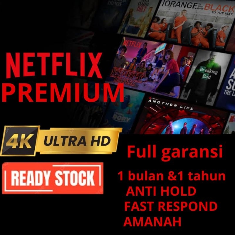 Jual NETFLIXxx PREMIUM 1 BULAN & 1 TAHUN BISA BUAT TV, ADROIT FULL GARANSI AMANAH | Shopee Indonesia