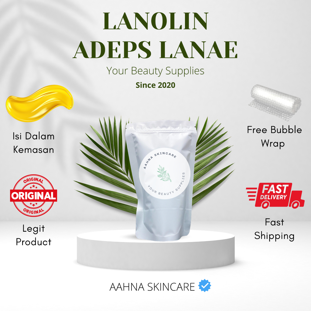 Jual Lanolin Cosmetic Grade Adeps Lanae Minyak Domba 100 gr | Shopee ...